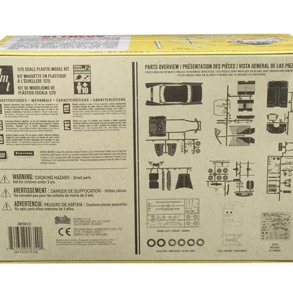 Amt | Toys | Amt Skill 2 Model Kit 951 Chevrolet Bel Air 2in1 Kit Retro ...